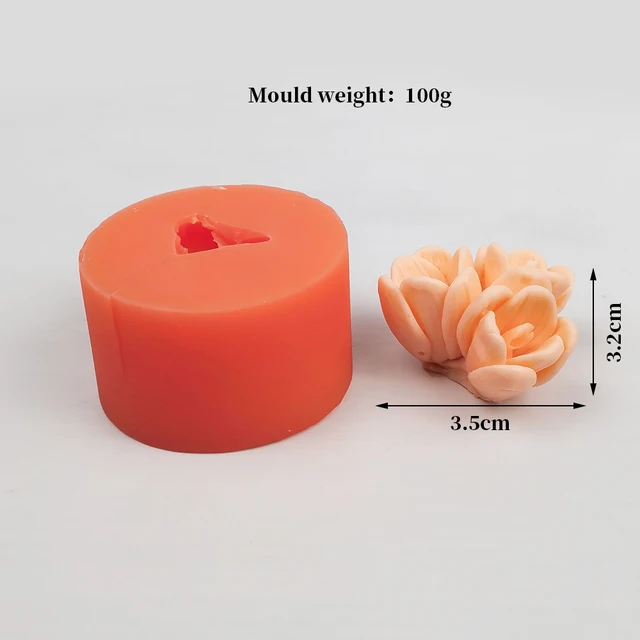 Flower Shape Mold Molly Flowers Forms For Candle Soap Mould Fondant ...