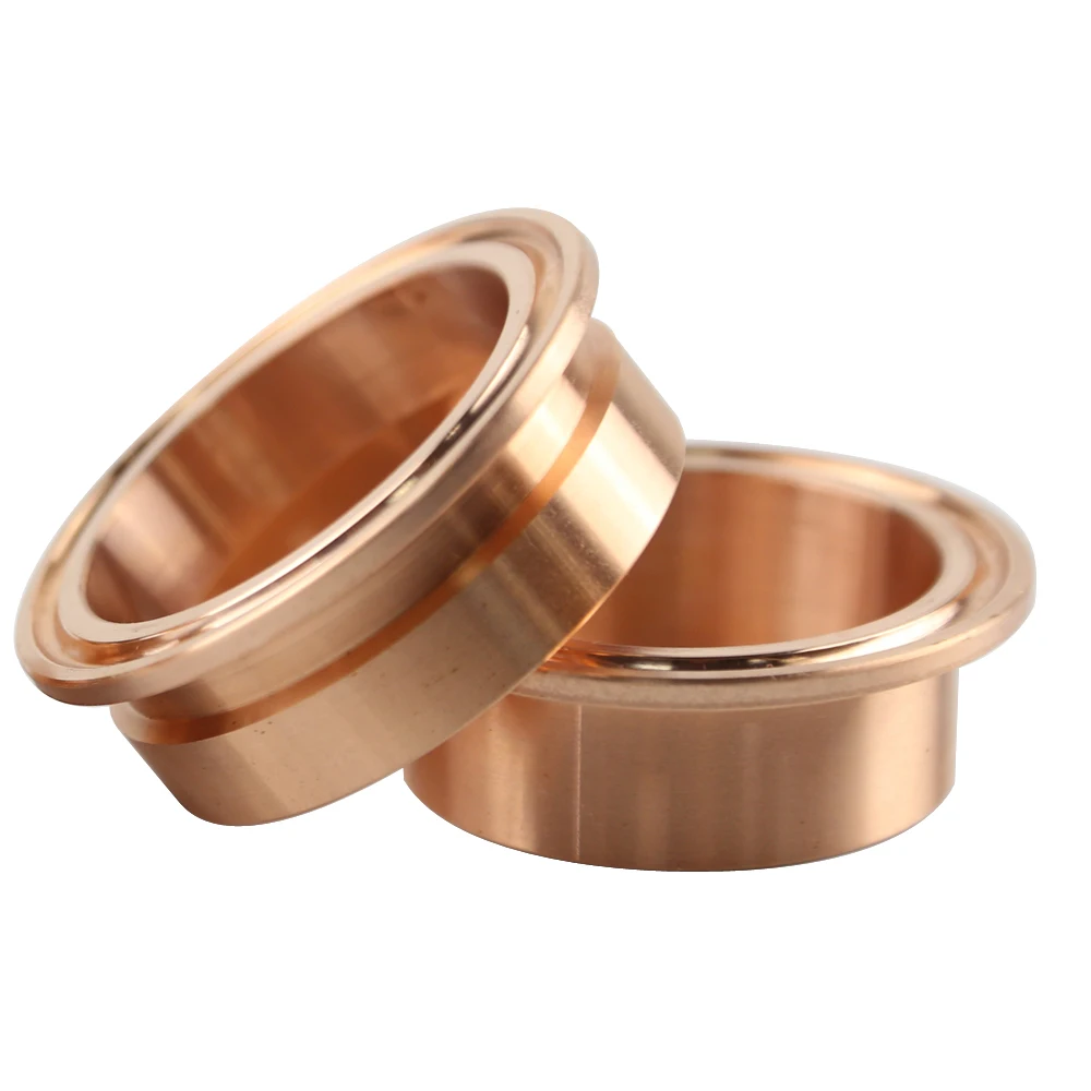 Red Copper Tri Clamp Tri Clover Ferrule For Sale Weld, 52% OFF