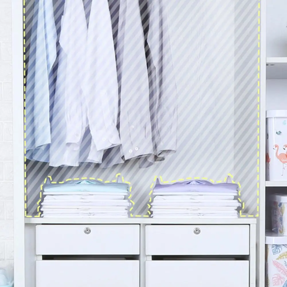 Folding Cloth Storage Rack Simple Clothes Wardrobe Finishing Rack Home ...