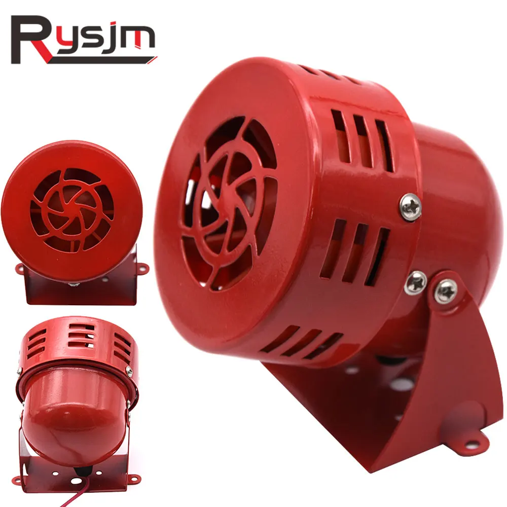 Car-racing-modification-blade-trumpet-12V-alarm-control-buzzer-RED-Air ...