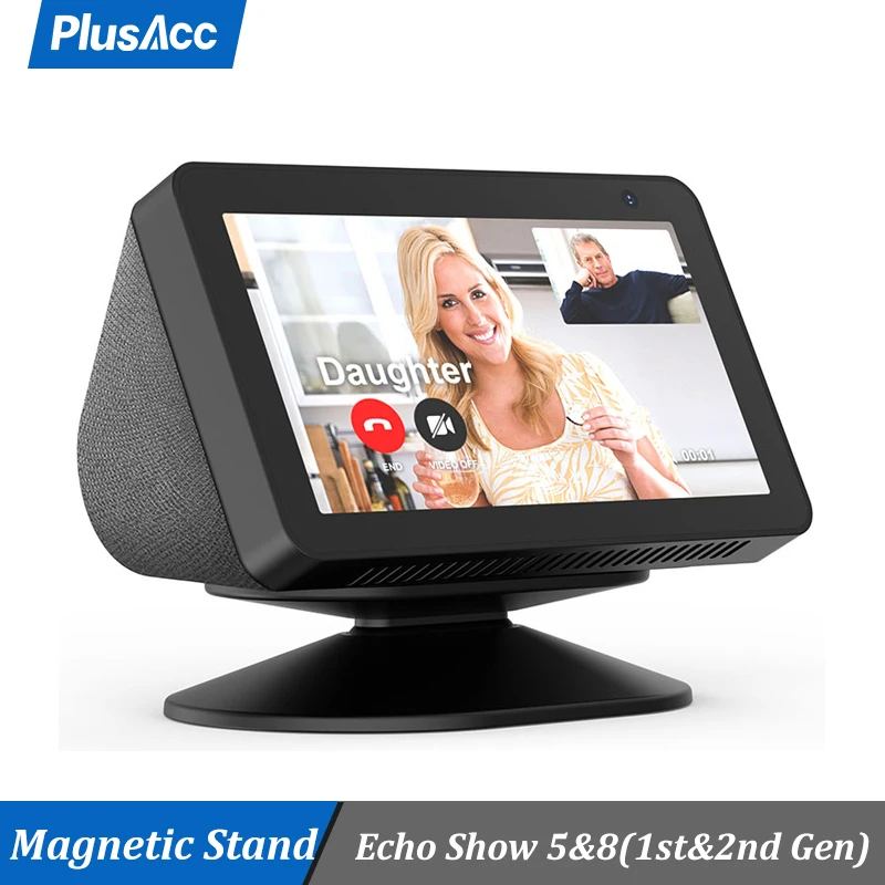 PlusAcc-Adjustable-Magnetic-Stand-Mount-Anti-Slip-Base-for-Alexa-Echo ...