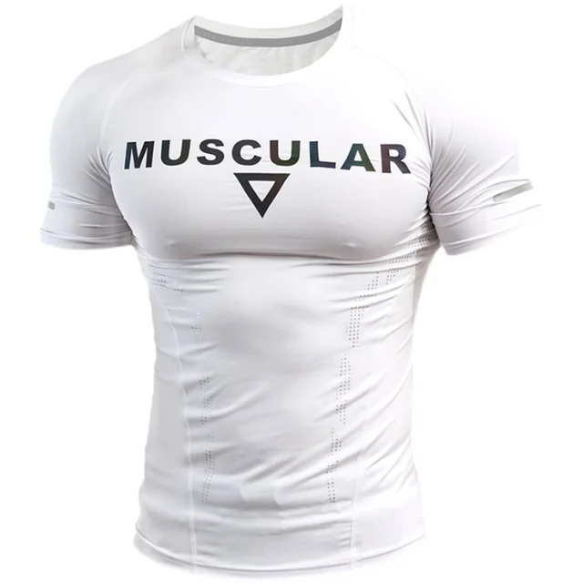 Breathable Printed Men's Gym & Workout Tees - Men's Fitness Apparel ...