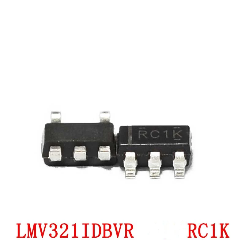 5 개/몫 SMD 다이오드 트랜지스터 LMV321IDBVR Triode SOT23 5 실크 스크린 RC1K SMD 다이오드 ...