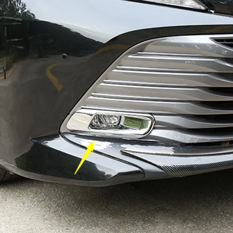 Front fog lamp and ABS dyed rear decorative frame Toyota Camry -2020 ...