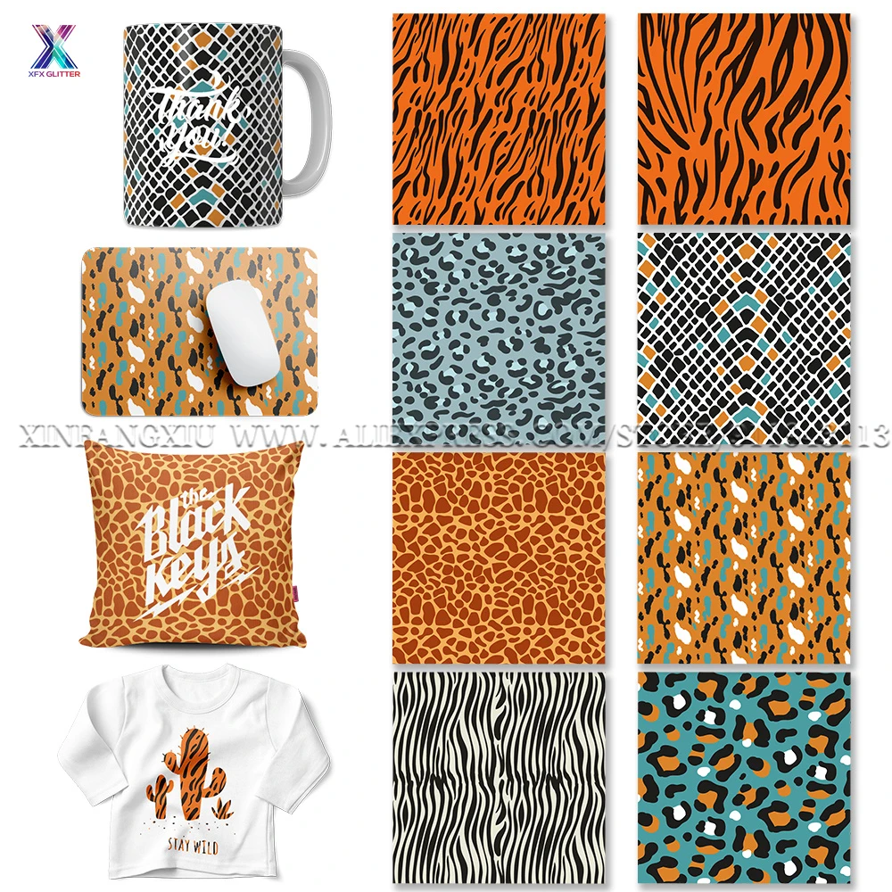 Xfx Infusible Transfer Ink Sheet 12"x12" Leopard Print Animal ...