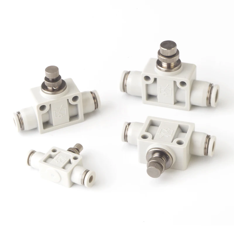 Original AirTAC PSA series Straight speed Controller PSA4 PSA6 PSA8 PSA10 Pneumatic Fitting