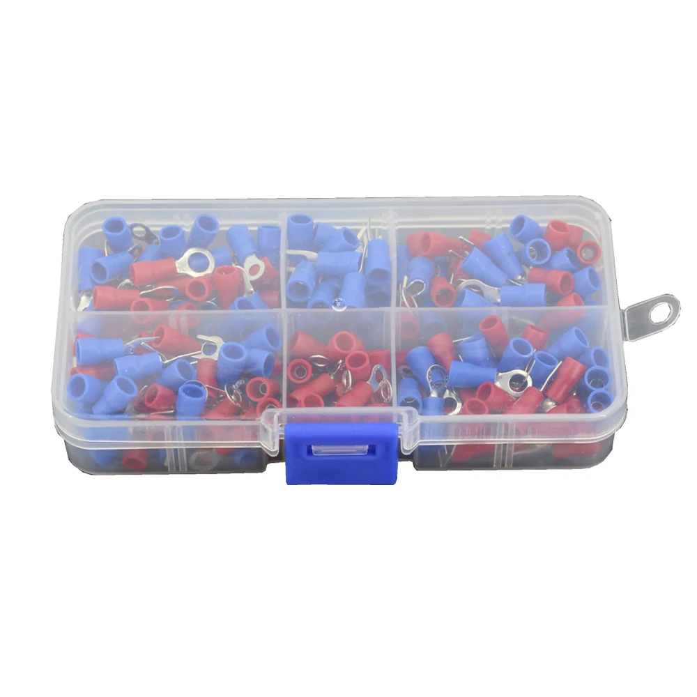 200PCS cold pressed terminal pre insulated terminals SVRV combination ...