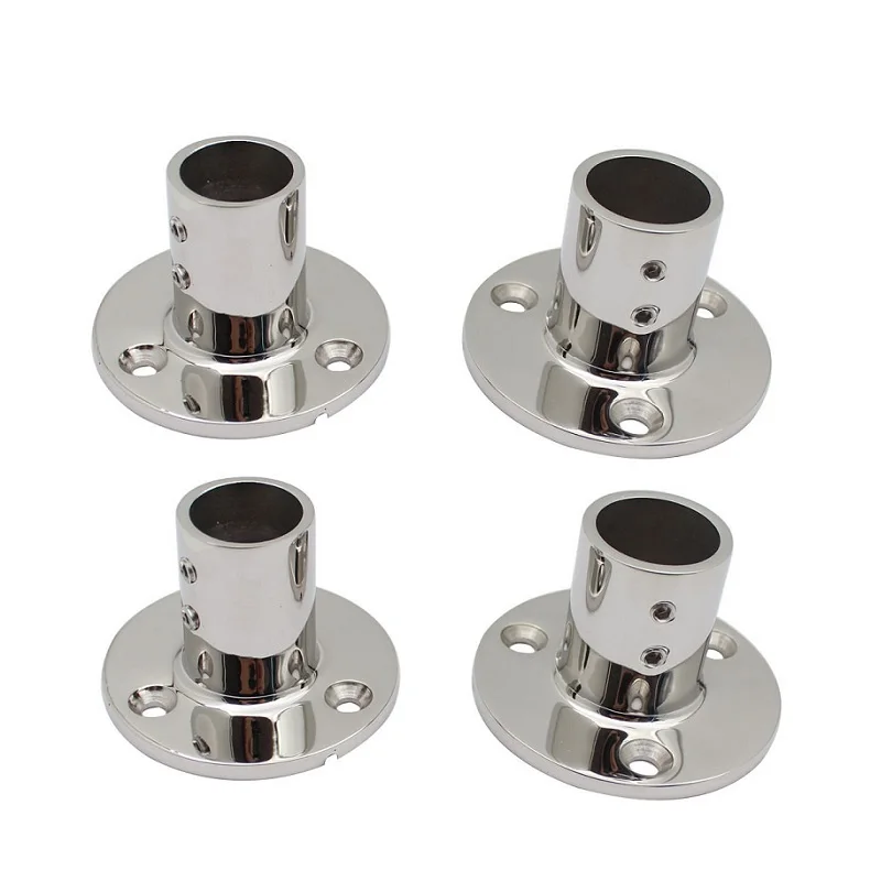 4PCS-90-Degree-316-Stainless-Steel-Rail-Mounting-Bracket-22mm-25mm ...