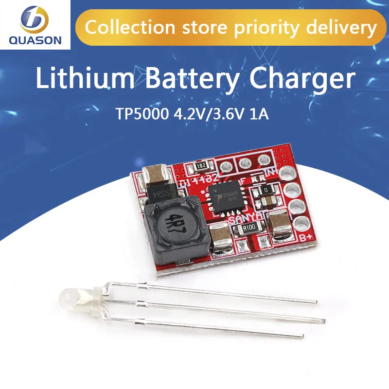 Tp5000 4.2v/3.6v 1a Lithium Battery Charging Board Charger Module 4.2v ...