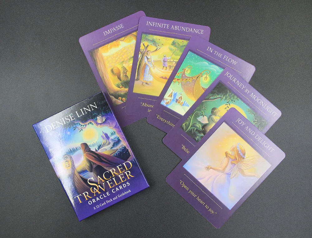 The enchanted map- -Jeu de société Tarot,cartes universelles de fête en ...
