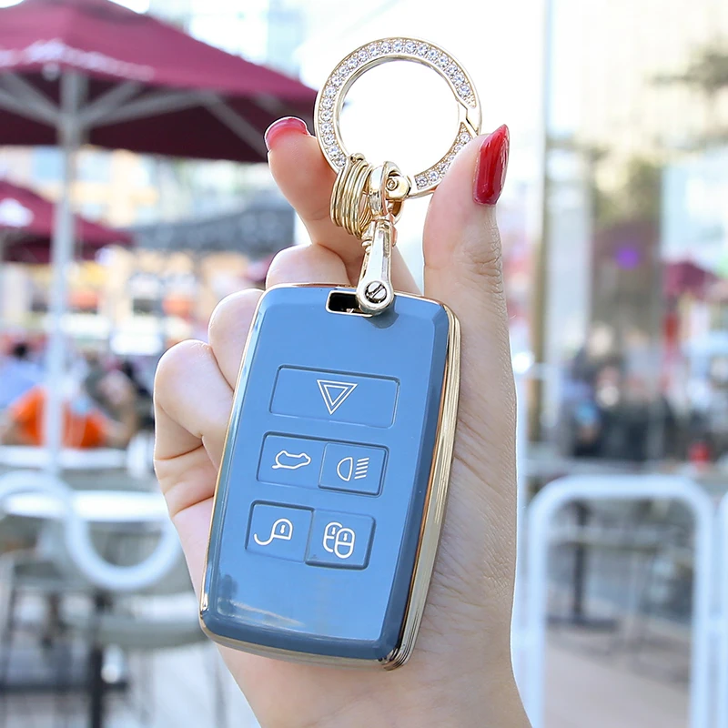 Car TPU Key Case For Land Rover Range Rover Sport Evoque Velar ...