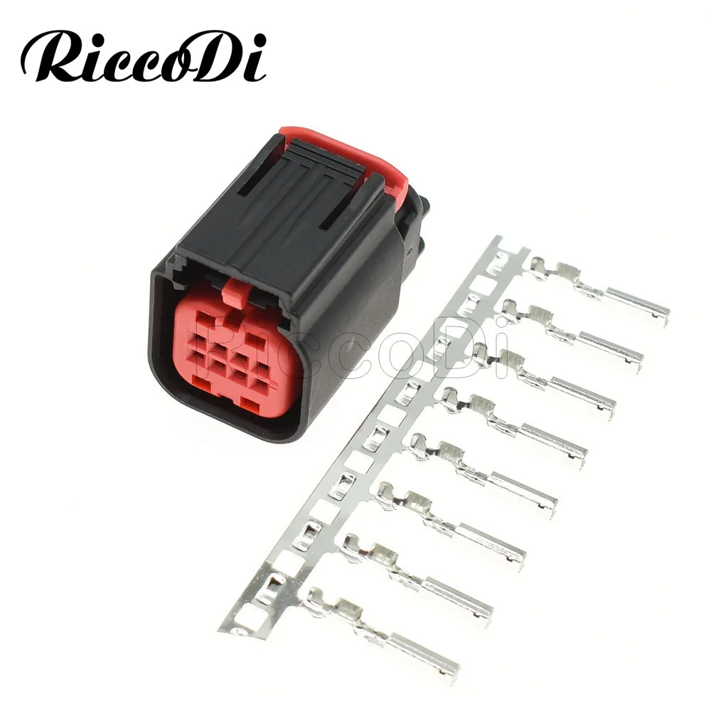 1-20-Kits-8-Pin-Female-Automotive-Air-Flow-Meter-Plug-Waterproof-Sealed ...