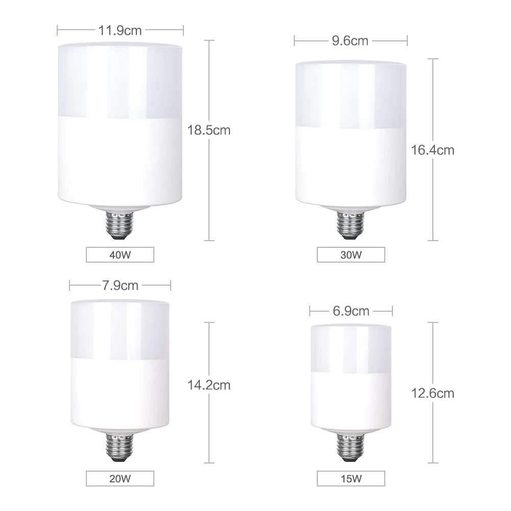 SH-LED-High-Bright-Photography-Lamp-Lighting-Bulbs-E27-Base-White-Light ...