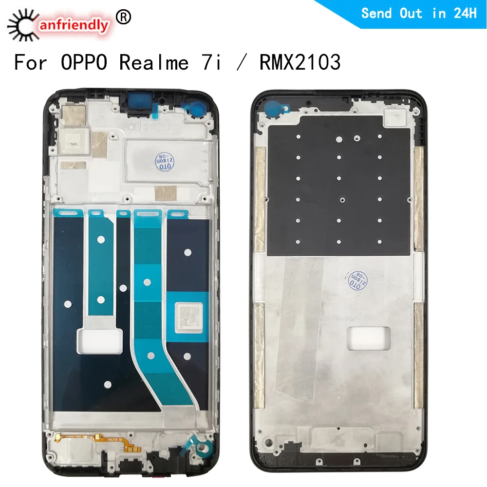 Marco medio para OPPO Realme 7i RMX2103, armazón medio, armazón ...
