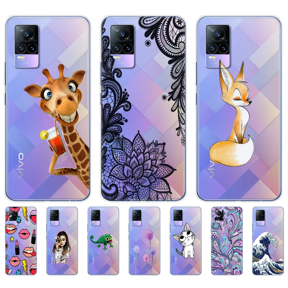 For-vivo-V21-Case-For-vivo-V21e-4G-5G-Soft-Case-Silicon-Back-Cover ...