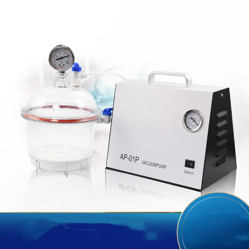 Laboratory Plastic Vacuum Dryer 150-250mm Double Valve Plastic Vacuum ...