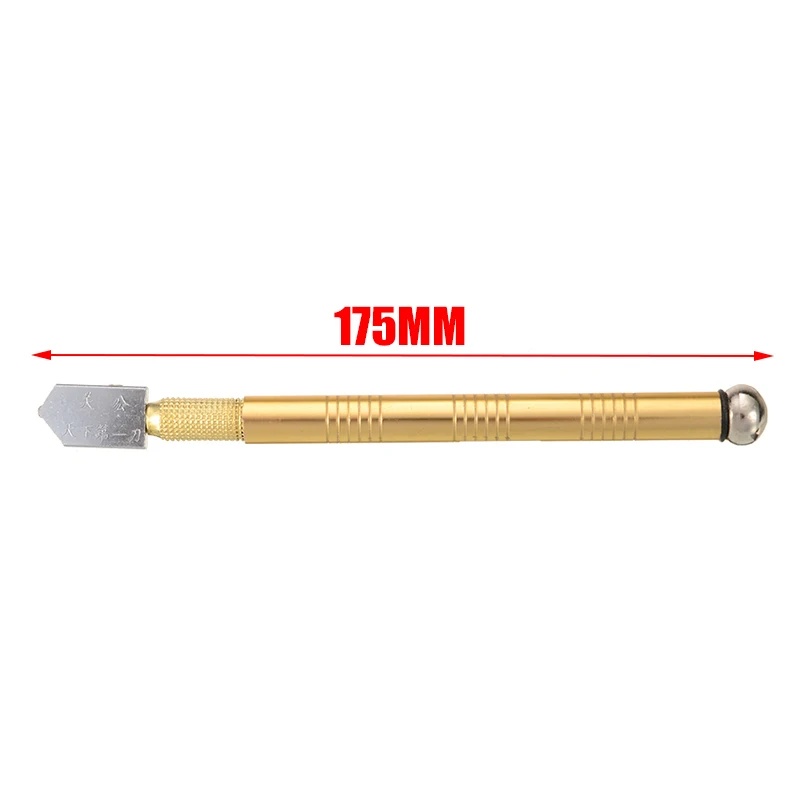 1pc Diamond Glass Cutter Metal Handle Sharp Wheel Blade Glass For Diy