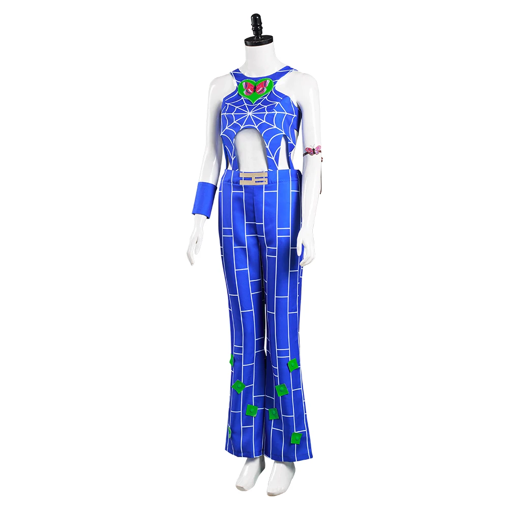 Anime JoJo‘s Bizarre Adventure Jolyne Cujoh Cosplay Costume ...