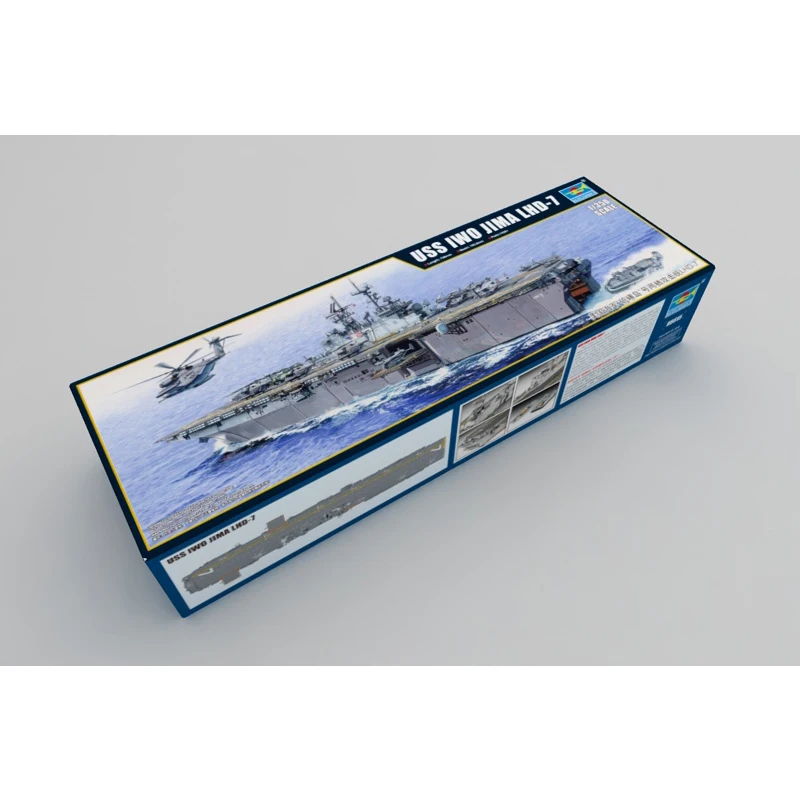 Trumpeter-05615-1-350-USS-Iwo-Jima-LHD-7-Warship-Model-Amphibious ...