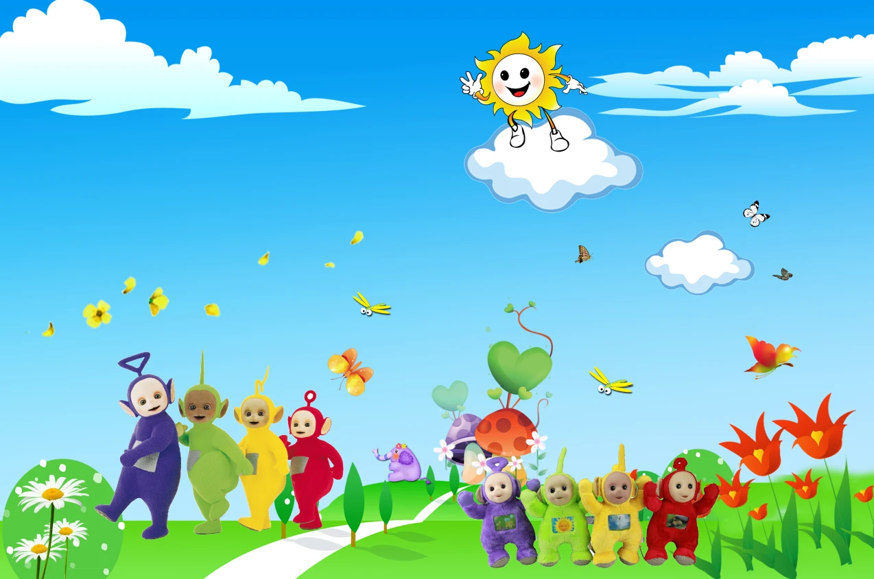 Teletubbies Blue Sky