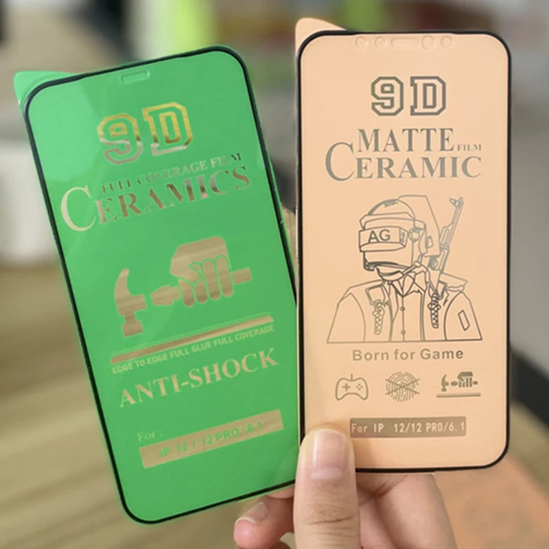 100 шт. 9D керамическая пленка HD матовая защитная пленка для экрана ...