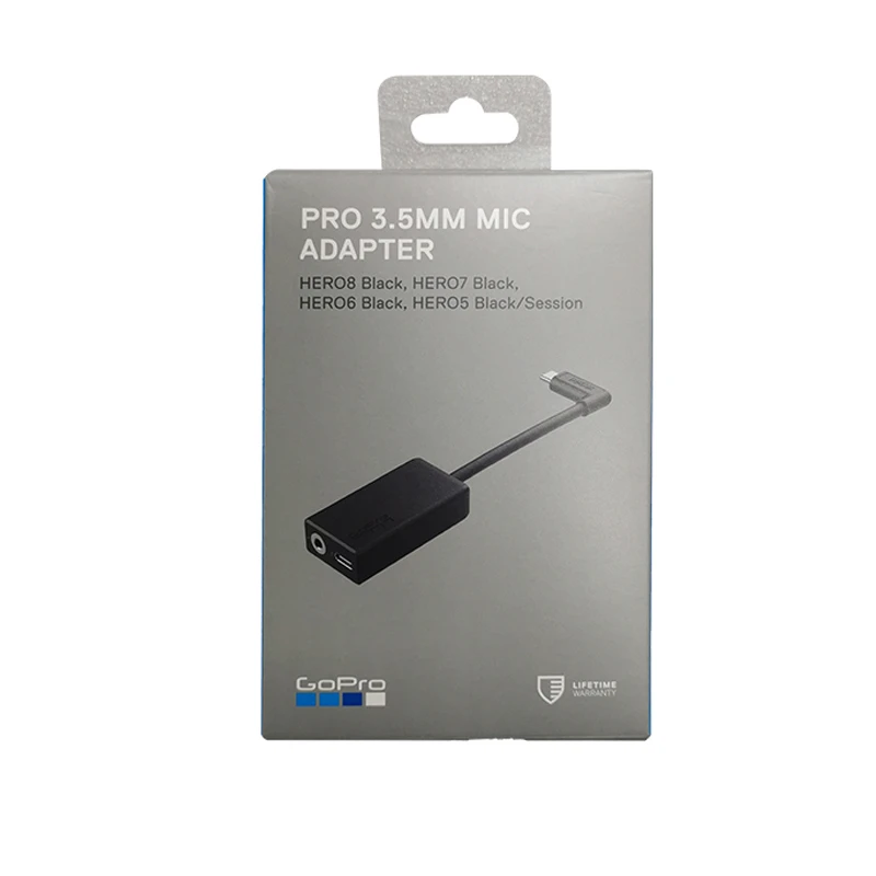 Gopro Pro 3.5mm Mic Adapter For Hero 9 Hero 8 Hero 7 Hero5 Black/hero5 ...