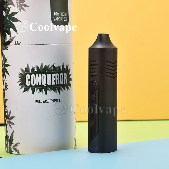 Conqueror dry herb vaporizer kit 2200mah Temperature adjustable e-cig pen vaper mod Dry Herb ...