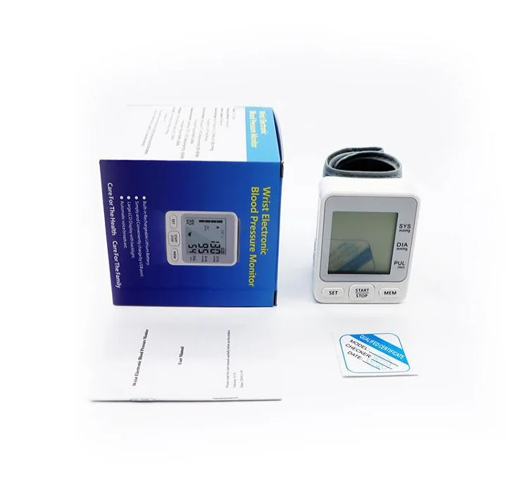 Generic Digital Wrist Blood Pressure Apparatus BP Monitor ...