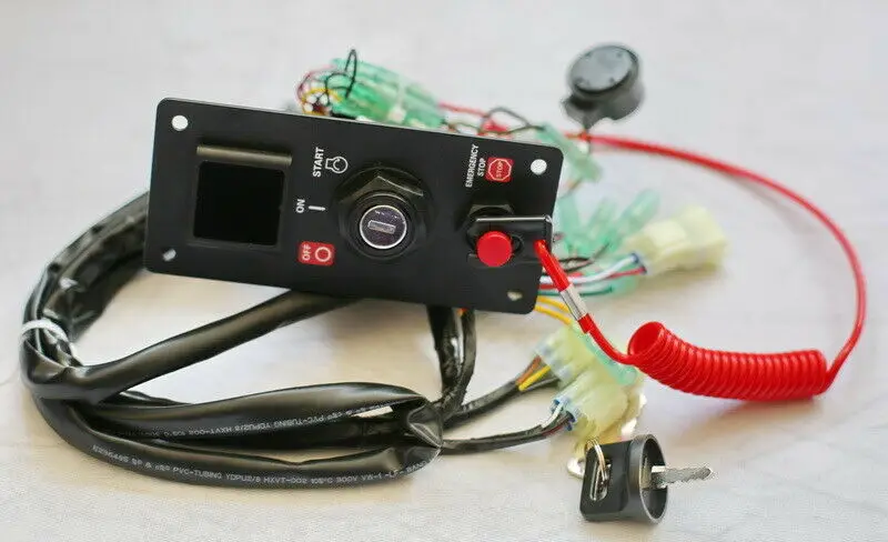 Single Engine Ignition Cut Off Switch Panel Kit (4 Led) for Honda ...