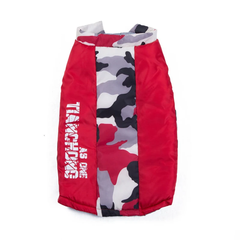 Одежда для средних и больших собак, зимняя теплая жилетка для собак ...
