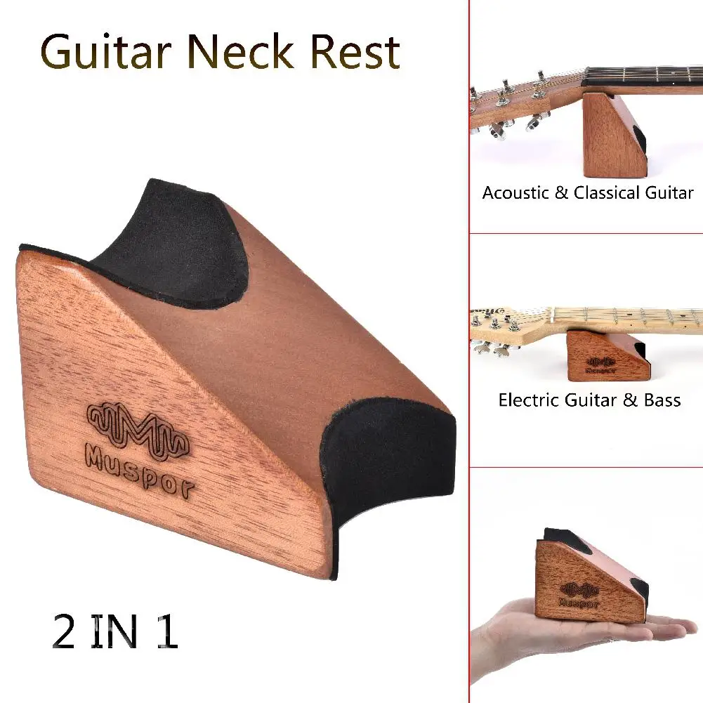Wooden-Guitar-Neck-Rest-Support-Stand-Neck-Pillow-Blocks-String ...