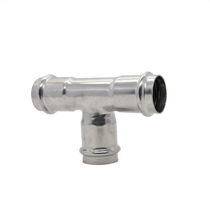 Compression Ferrule Stainless Steel Pipe Joint T Type Adapter Dn15/20 ...