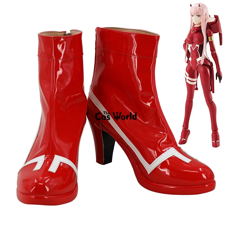 DARLING in the FRANXX ZERO TWO CODE:002 Anime Customize Cosplay Shoes ...