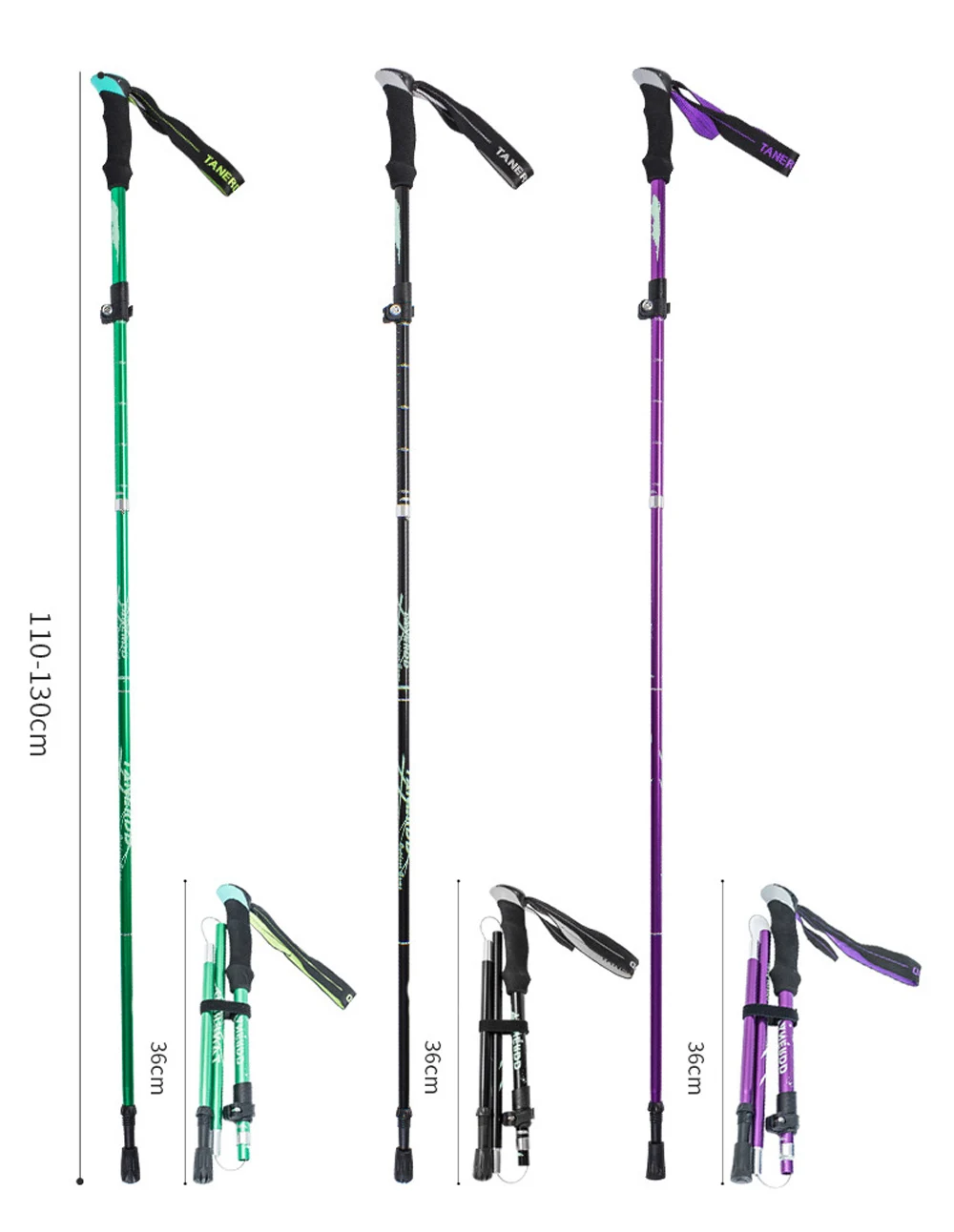 Adjustable Mountain Camping Walking Sticks - Mountainotes LCC Outdoors ...