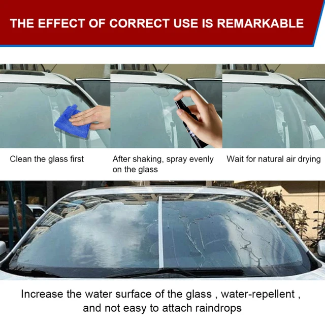 Windows Waterproof Rainproof Nano Hydrophobic Coating Window Repair ...
