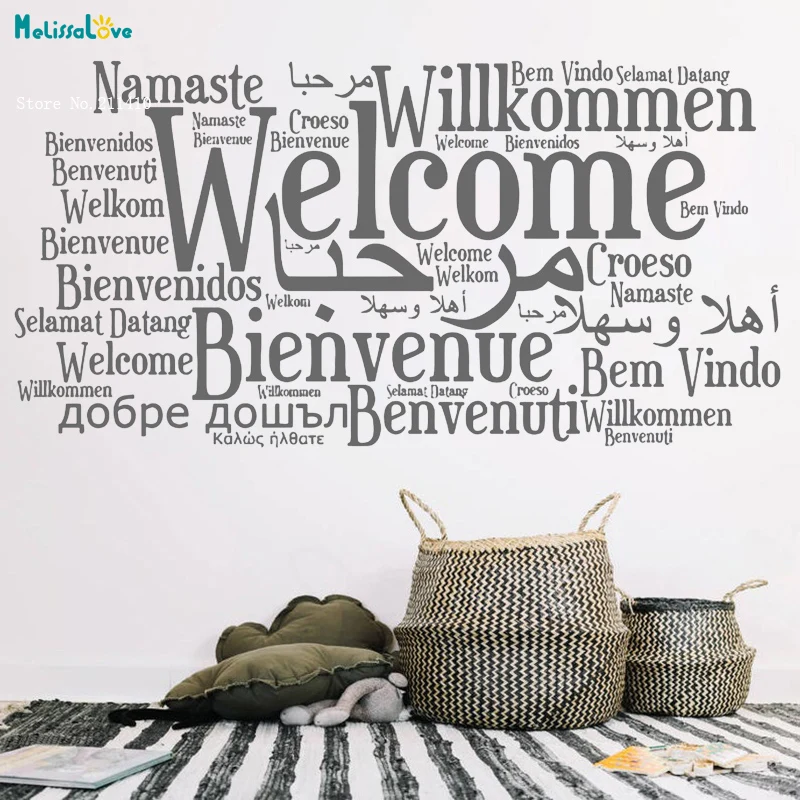 Several-Words-Welcome-Text-Wall-Sticker-Sweet-Phrases-Office-Home-Shop ...