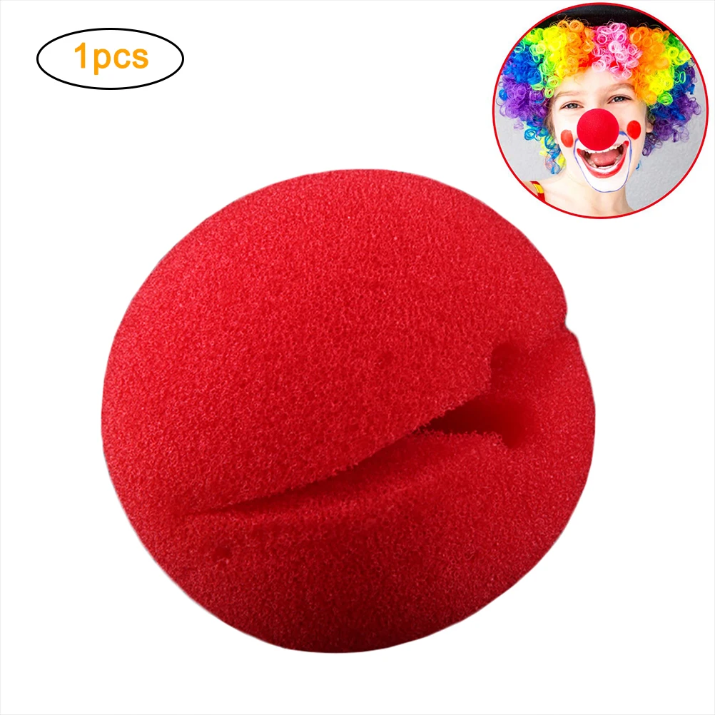 Sponge Nose Soft Clown Nose Funny Cosplay Prop For Halloween Costume ...