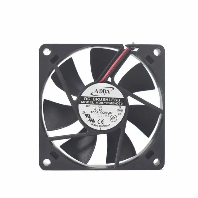 original AD0712MB-D70 12V 0.18A 7cm 7015 chassis power fan - laptop ...
