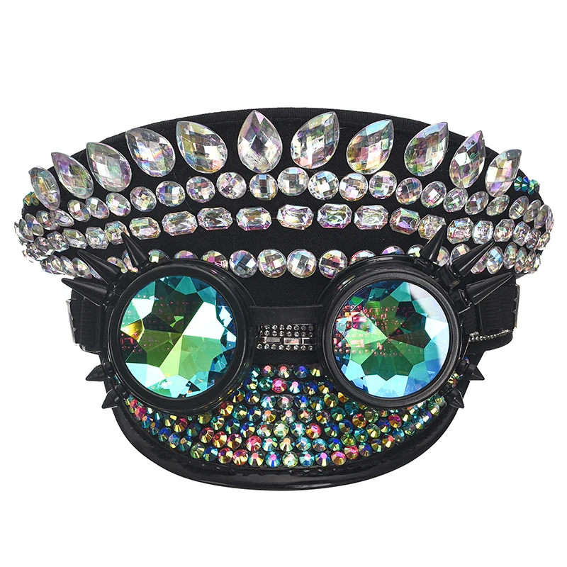 Black-Diamonds-Gothic-Punk-Rock-Hat-Halloween-Costume-Accessories ...