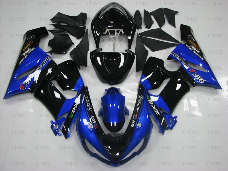 พลาสติก Fairings สำหรับ Ninja ZX 6r 05 ZX6r 636พลาสติก Fairings 05 636 ...