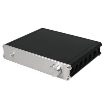 All Aluminum DAC Decoder Chassis HiFi Pre-Amp Enclosure DIY Mini Amplifier Case 231*44*189MM