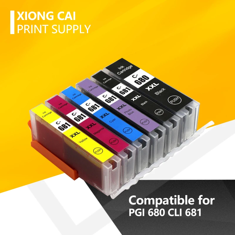 Compatible for PGI 680 CLI 681 pgi680 cli681 ink cartridge for Canon ...
