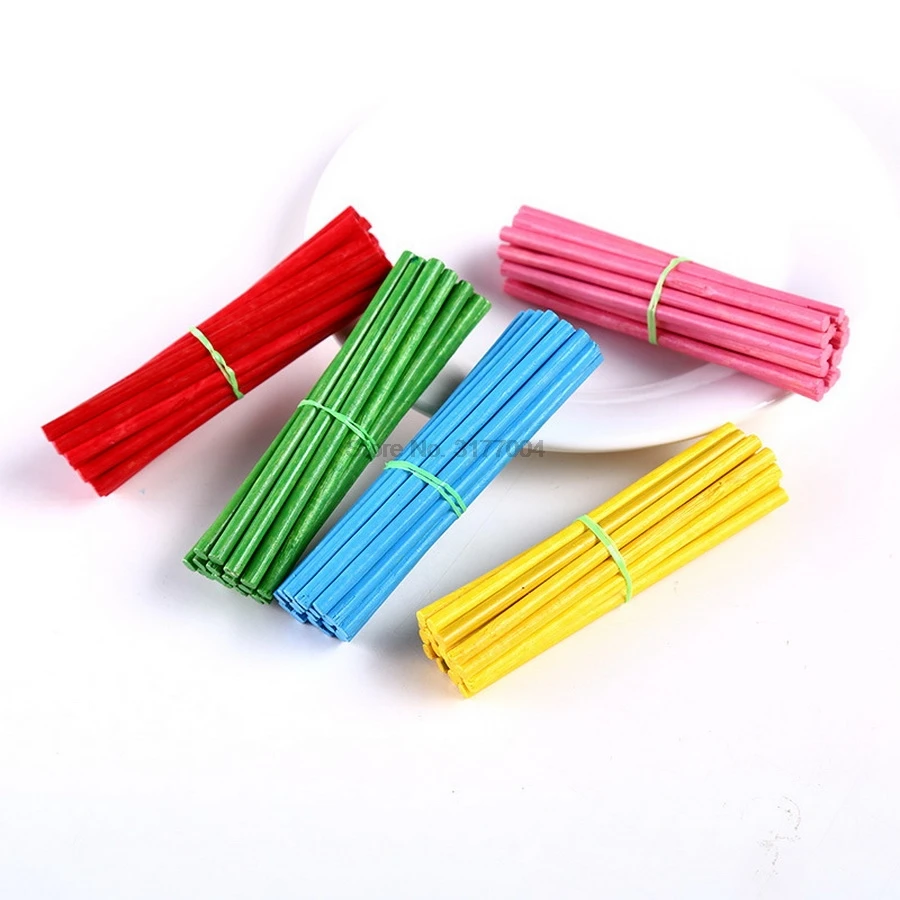 Dhl 100bag 100pcs 8cm Bamboo Counting Sticks Mathematics Montessori ...