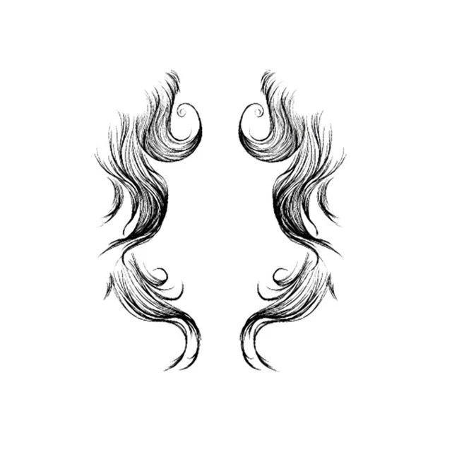 Temporary Tattoo Edges Hair ( 4PCS ) - Worth Buy Store