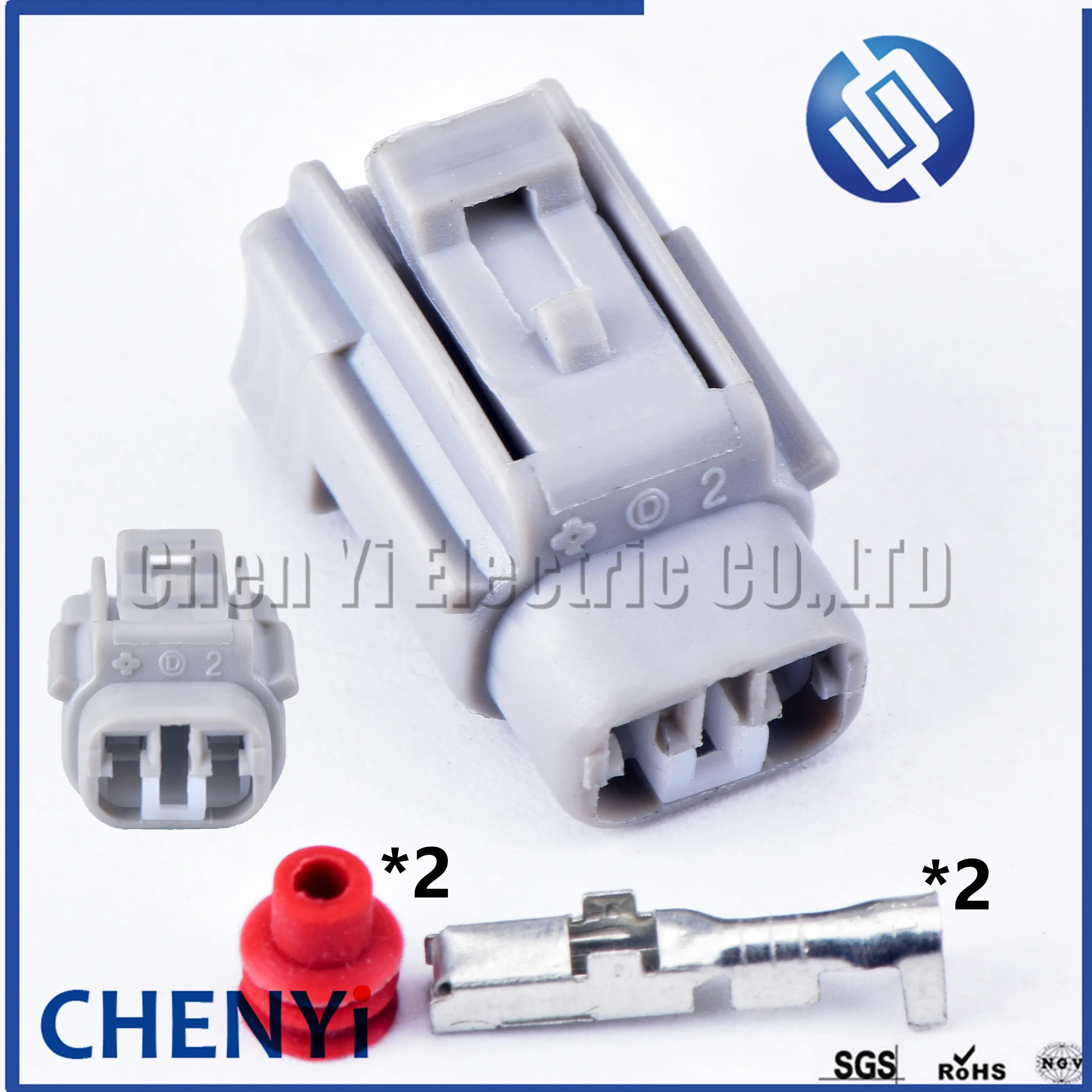 1-set-2-Pin-female-Automotive-waterproof-connector-Harness-plug-6189 ...