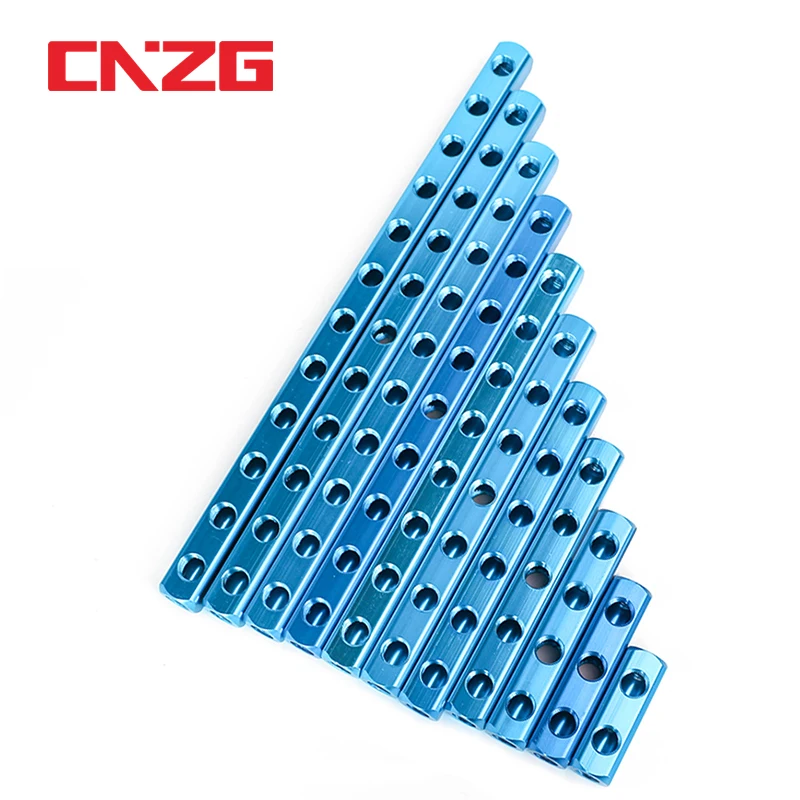 Air Manifold Distributor 1/4" PT Thread Port 2 3 4 5 6 7 8 9 Way ...