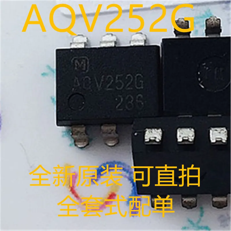 100% 원본 AQV252G AQV252GAX AQV252 SOP 6|교체부품&액세사리| - AliExpress