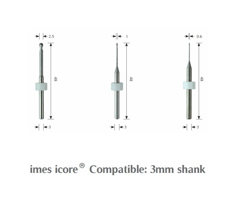 Imes icore 치과 밀링 도구, 지르코니아 밀링 버, Imes Icore Cad Cam CORIFTEC One 150i ...