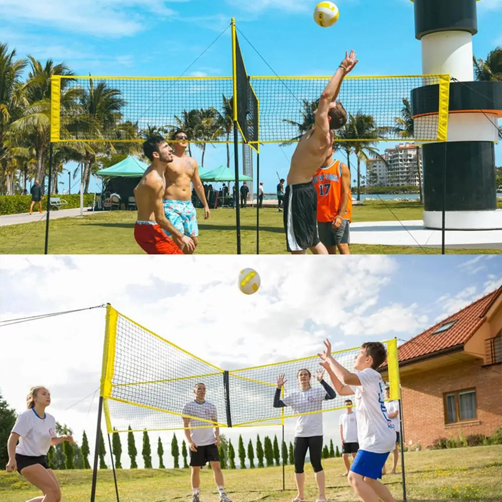 Multi-player Cross Volleyball Net Sports Equipment Team-Game Training ...