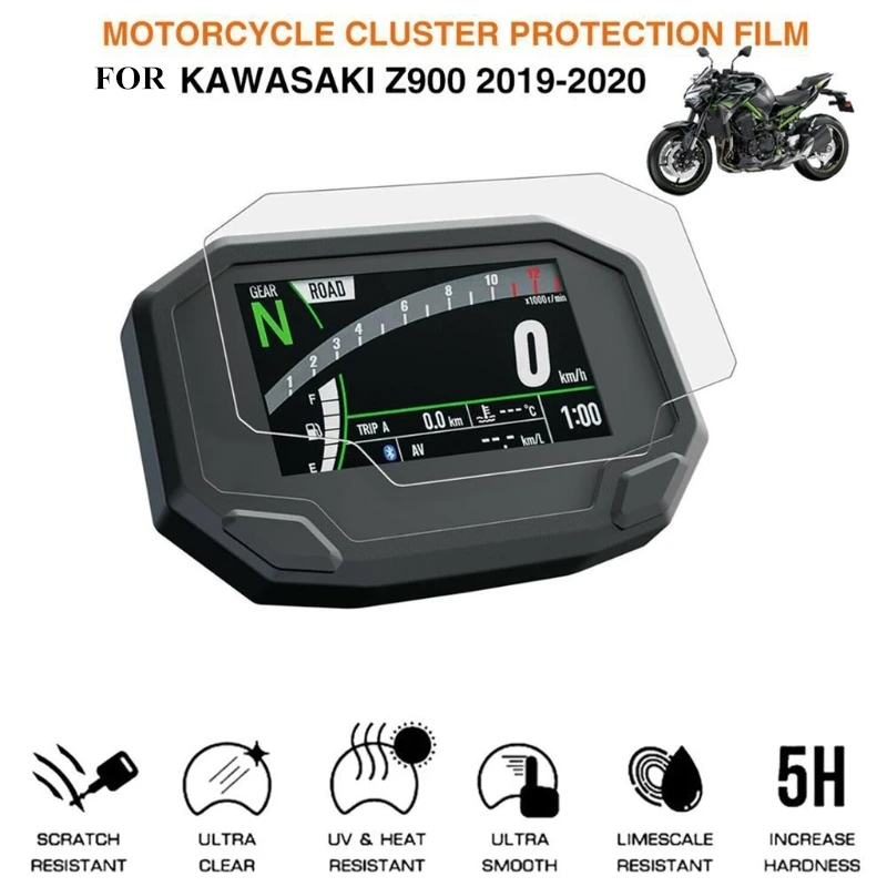 Motorcycle Cluster Scratch Protection Film Screen Protector For ...